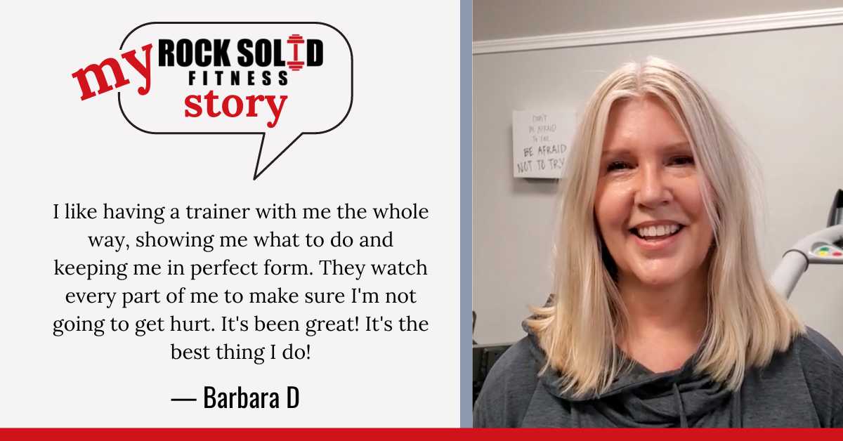 Client Spotlight: Barbara Dyjak | Rock Solid Fitness